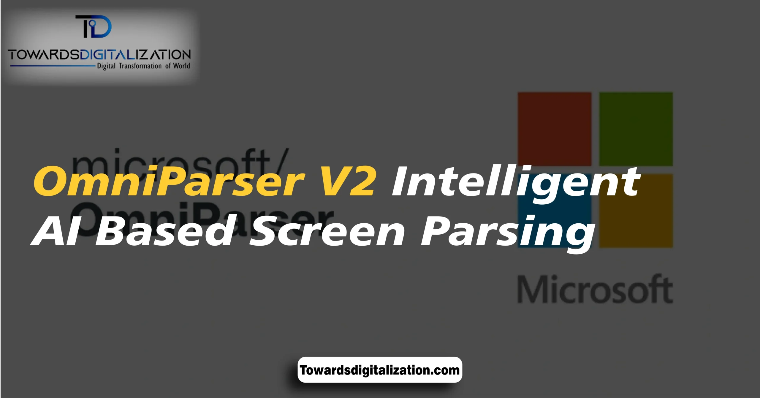 Omniparser V2 Intelligent Ai Based Screen Parsing